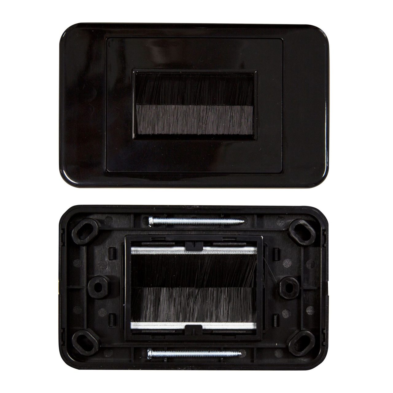 Rapallo Black Brush Plate – Rapallo