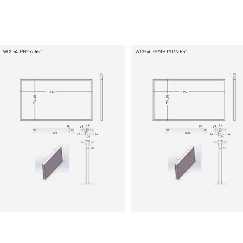 Panasonic Dual-Sided Window-Facing Digital Signage – Rapallo