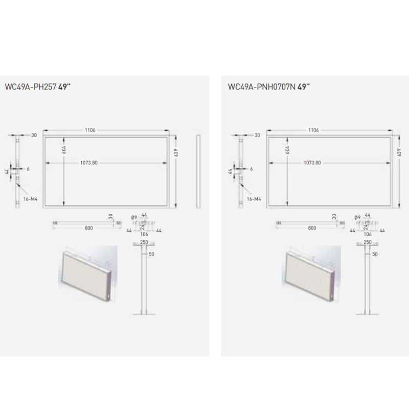 Panasonic Dual-Sided Window-Facing Digital Signage – Rapallo