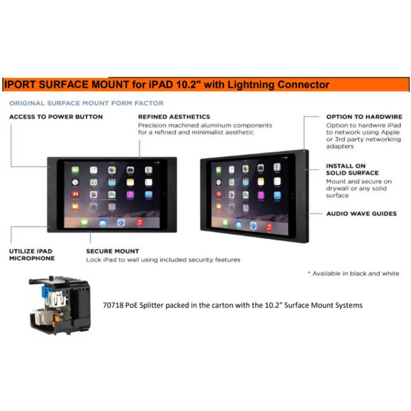 IPORT Tablet Surface Mount System – Rapallo