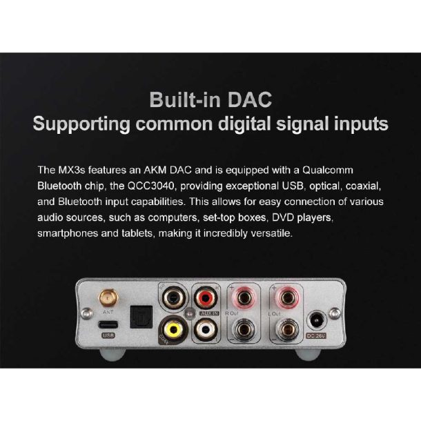 Topping MX3s Power Amplifier & DAC – Rapallo