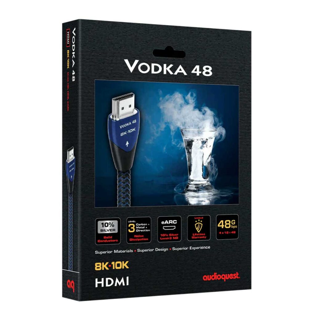 AudioQuest Vodka 48 HDMI Cable – Rapallo
