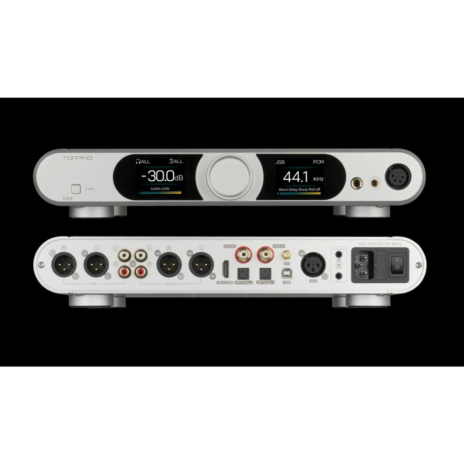 Topping DX9 Flagship Headphone Amplifier & DAC – Rapallo