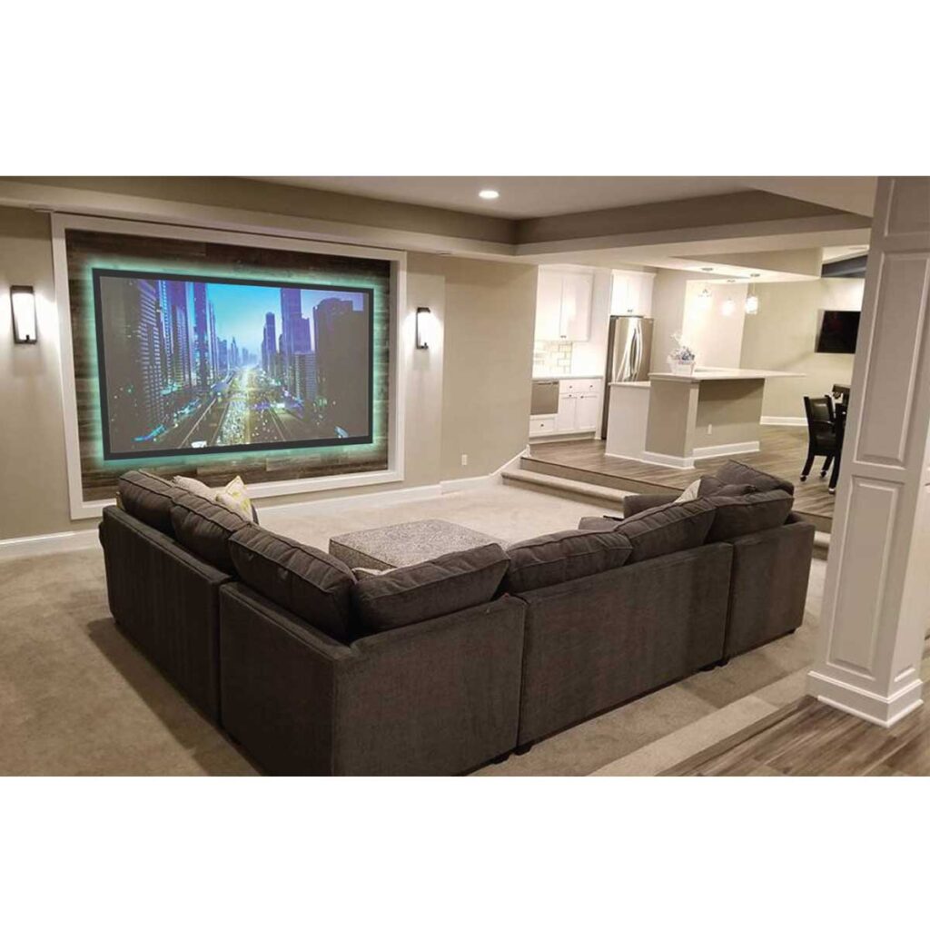 Screen Innovations 2" Fixed AT Projection Screen – Rapallo