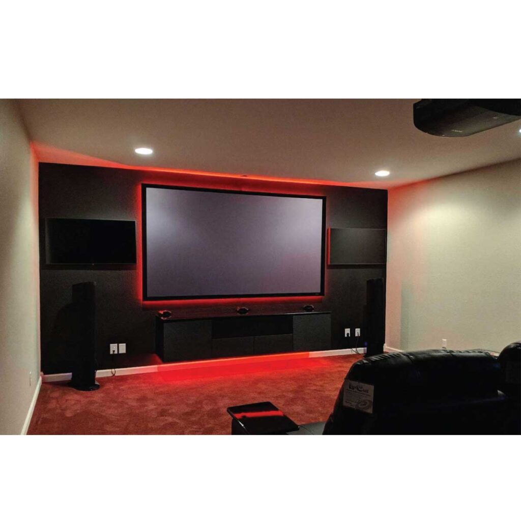 Screen Innovations 2" Fixed Projection Screen – Rapallo