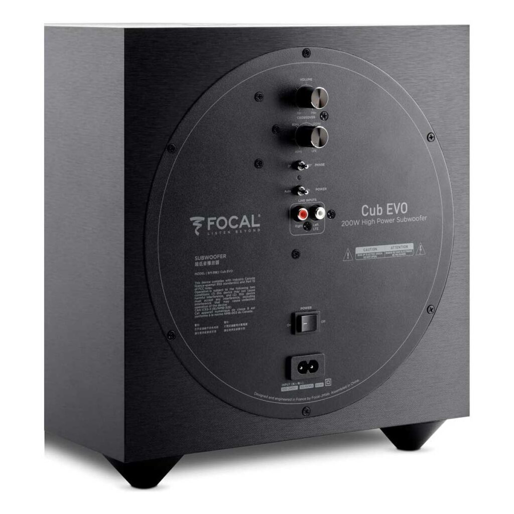 Focal Cub Evo Subwoofer – Rapallo
