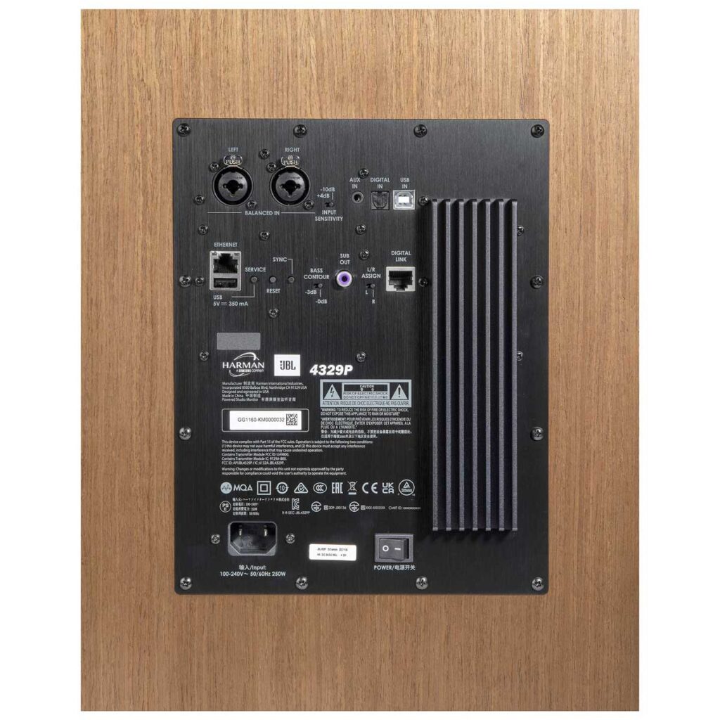 JBL 4329P Studio Monitor Powered Speakers – Rapallo