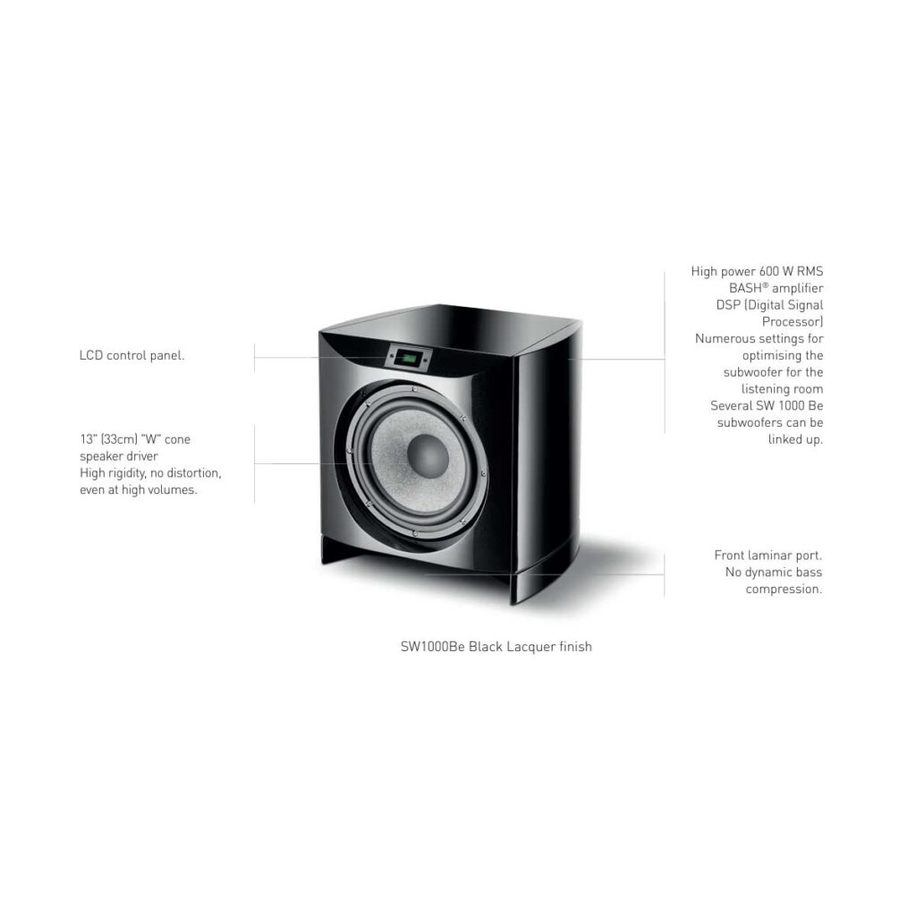 Focal SW 1000 Be Active Subwoofer – Rapallo