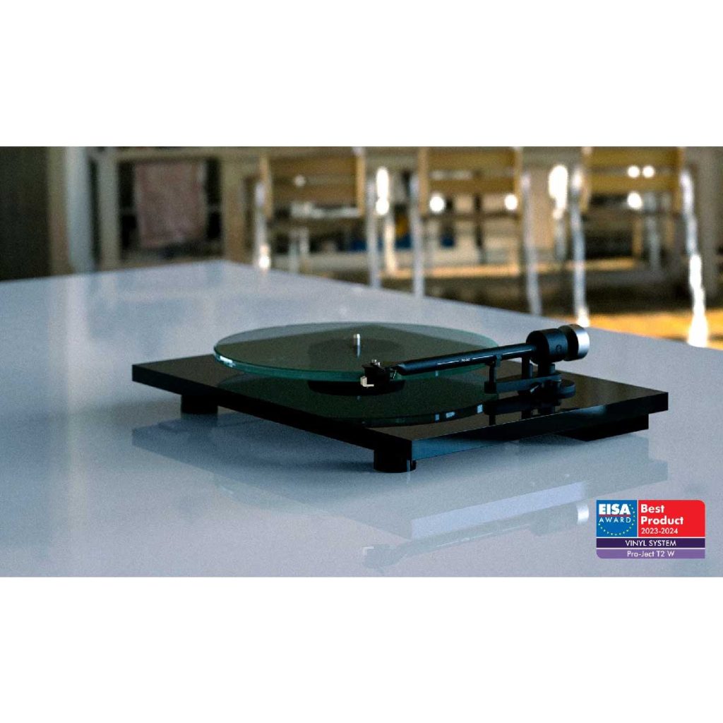 Pro-Ject T2 W Turntable with Ortofon 2M Red Cartridge – Rapallo