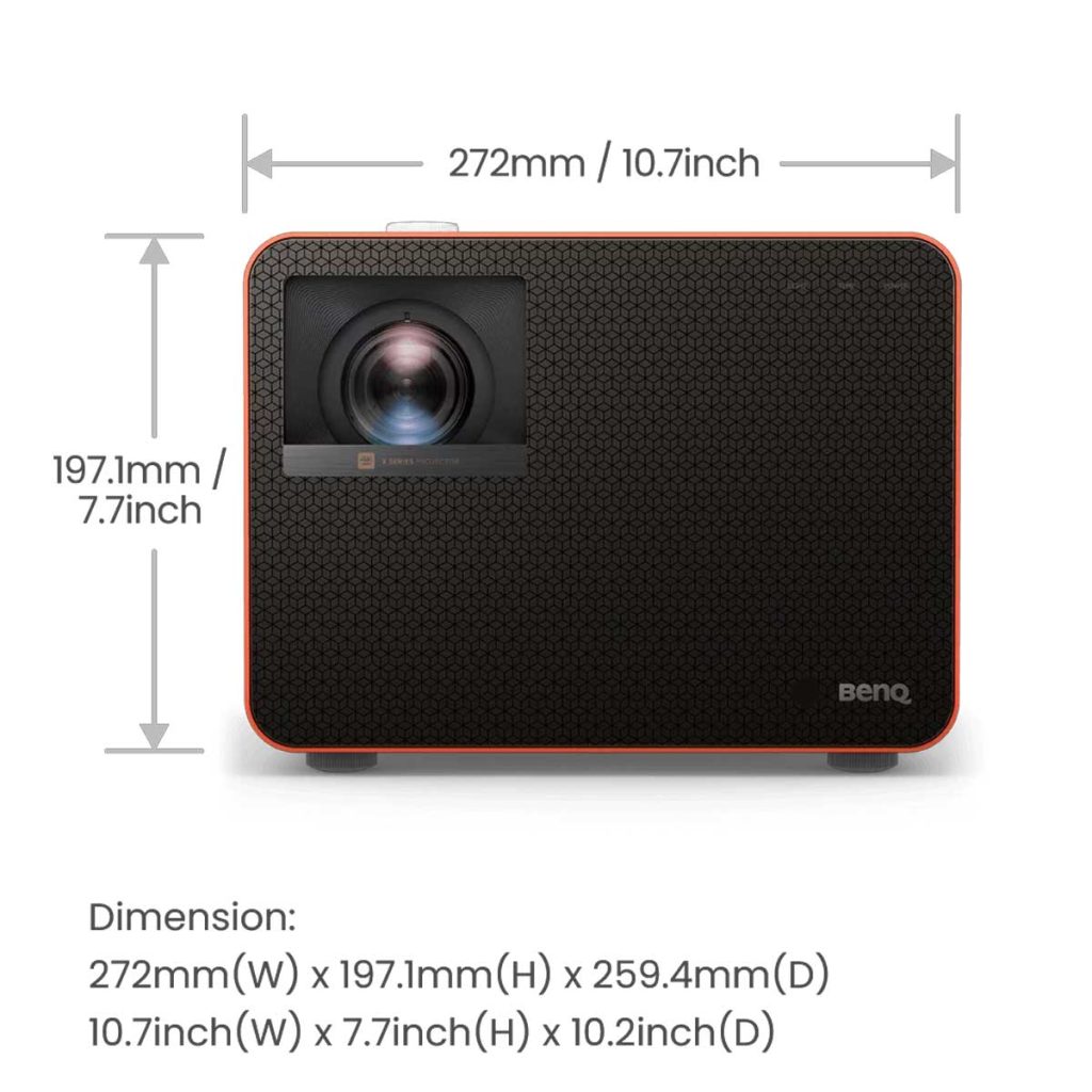 BenQ X3100i 4K HDR 4LED Flagship Console Gaming Projector – Rapallo