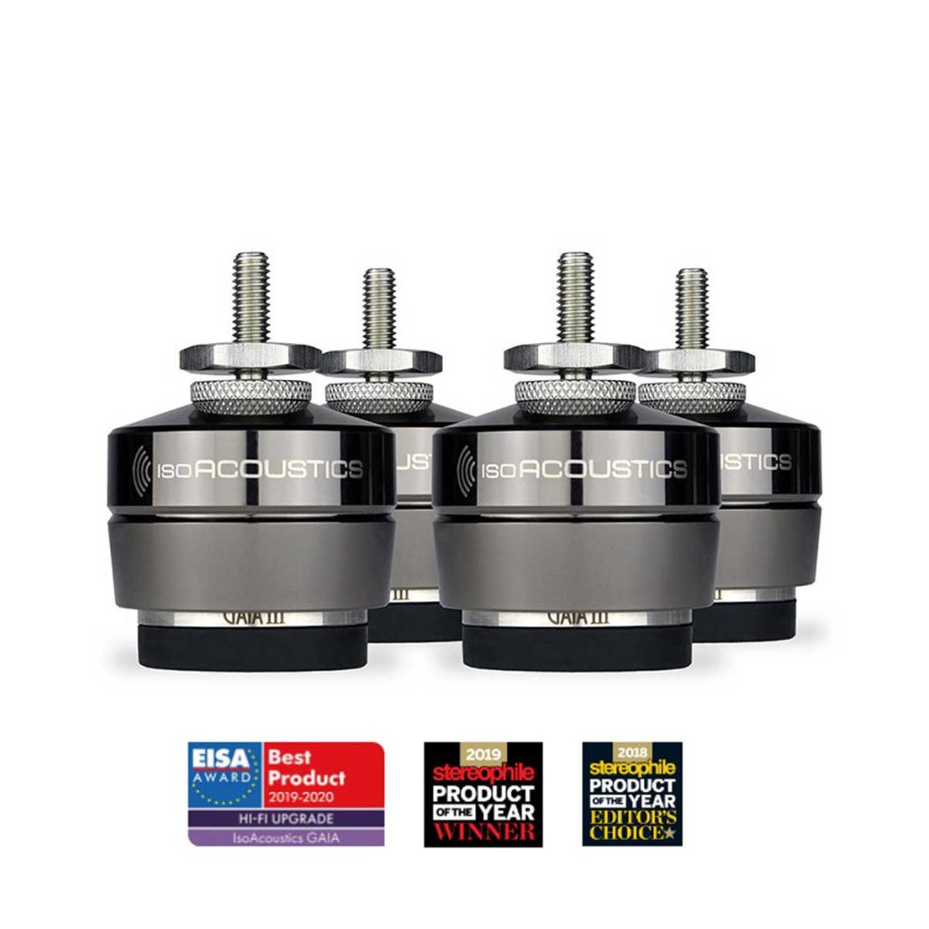 IsoAcoustics GAIA III Speaker Isolators – Rapallo