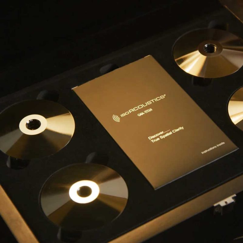 IsoAcoustics GAIA-TITAN Speaker Isolators – Rapallo
