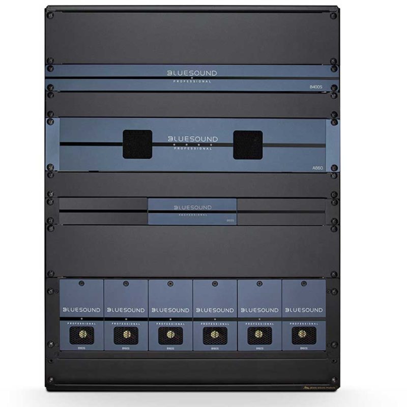 Bluesound Professional B400S BluOS 4 Zone Network Music Player – Rapallo