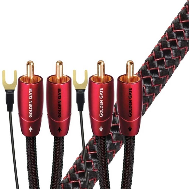 AudioQuest Golden Gate Turntable RCA Cable – Rapallo