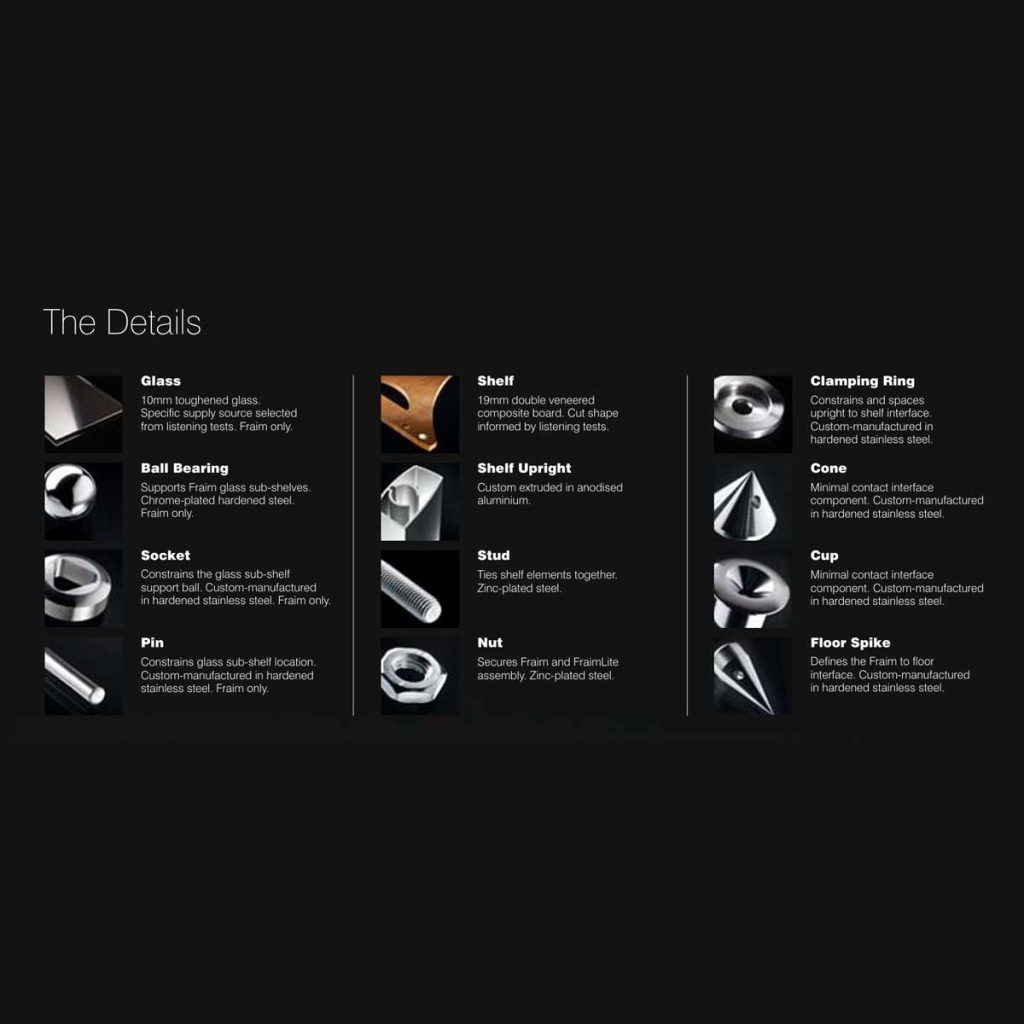 Naim Audio FraimLite AV Rack & Support System – Rapallo