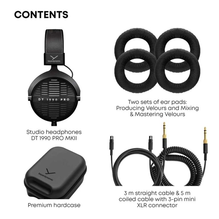 Beyerdynamic DT 1990 PRO MKII 30 Ohm Reference Quality Open-back ...