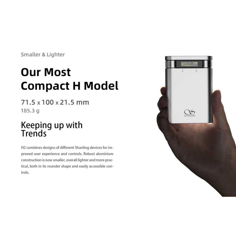 Shanling H2 Portable Headphone DAC Amplifier – Rapallo