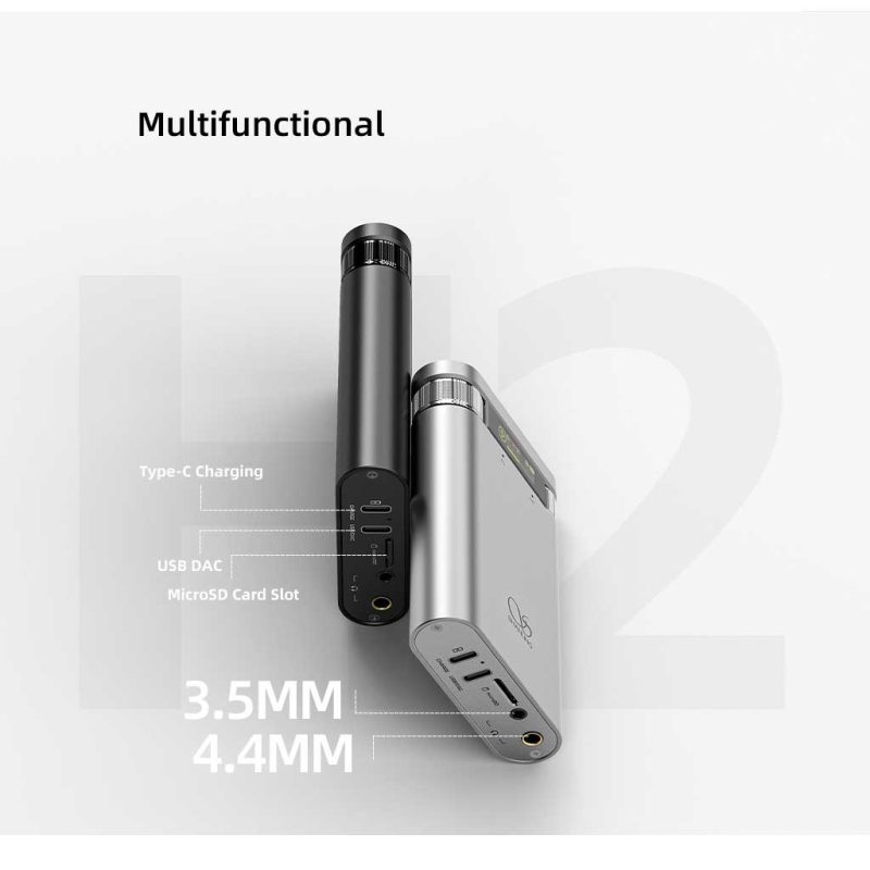 Shanling H2 Portable Headphone DAC Amplifier – Rapallo
