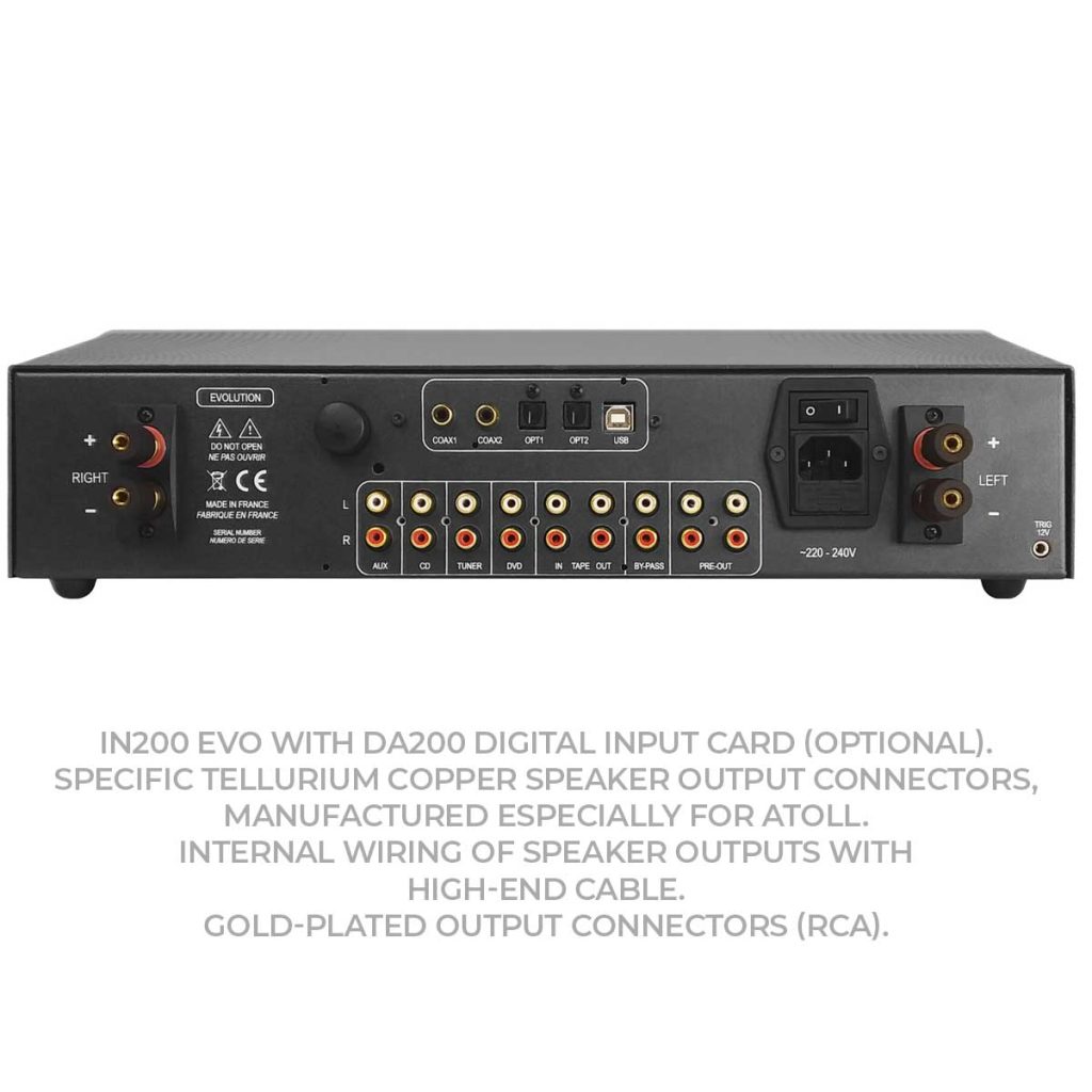 Atoll Electronique IN200 Evolution Integrated Amplifier – Rapallo